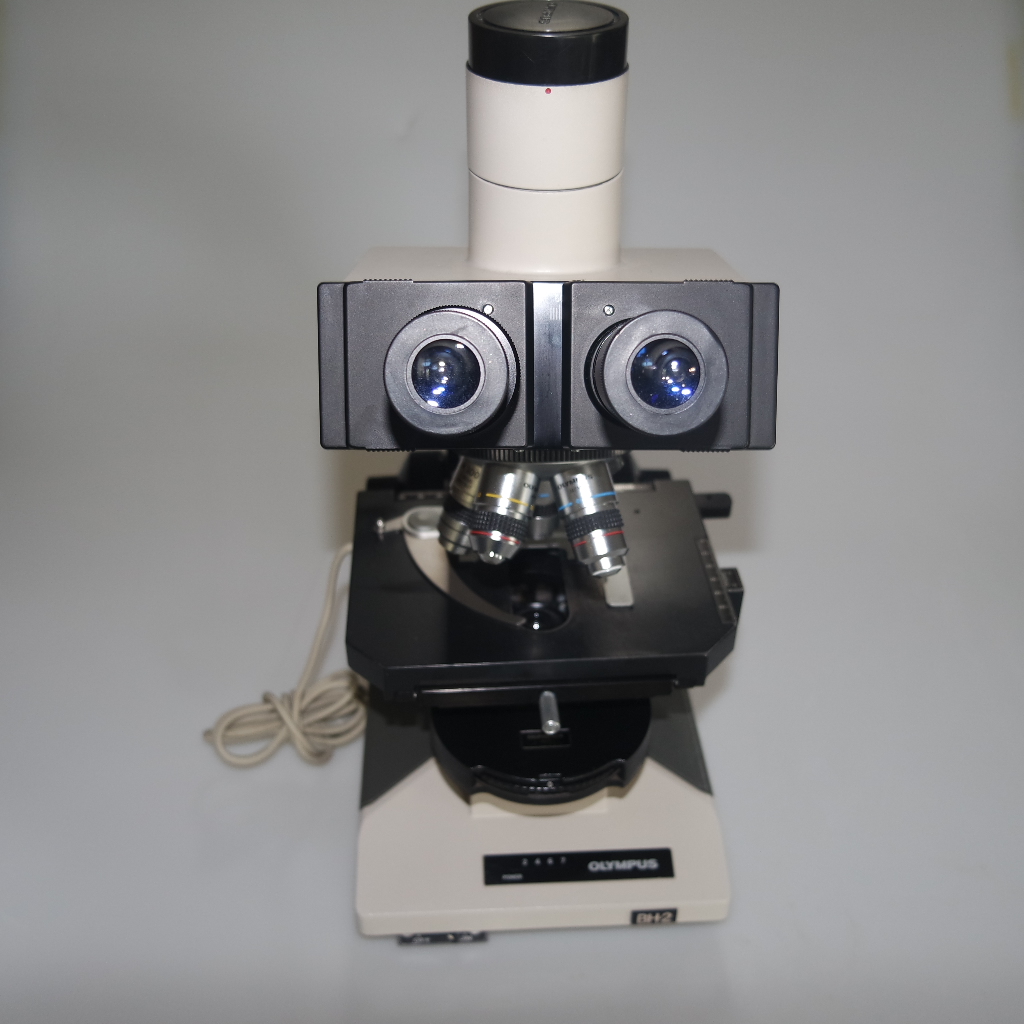 Used Olympus BH-2 Trinocular Microscope, BHT version - S-A-LE