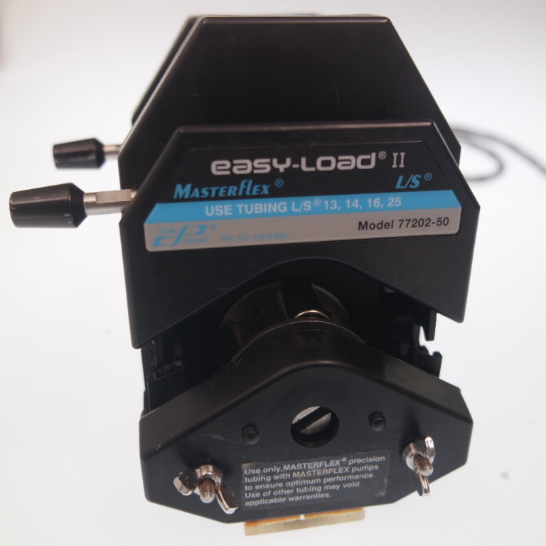 653-Used Masterflex L/S, Easyload II, 77202-50, double pumphead with ...