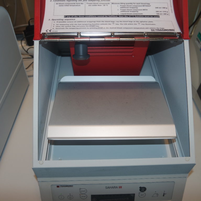 1078 - Used Sahara III plasma thawer from Sarstedt (99120899) - S-A-LE