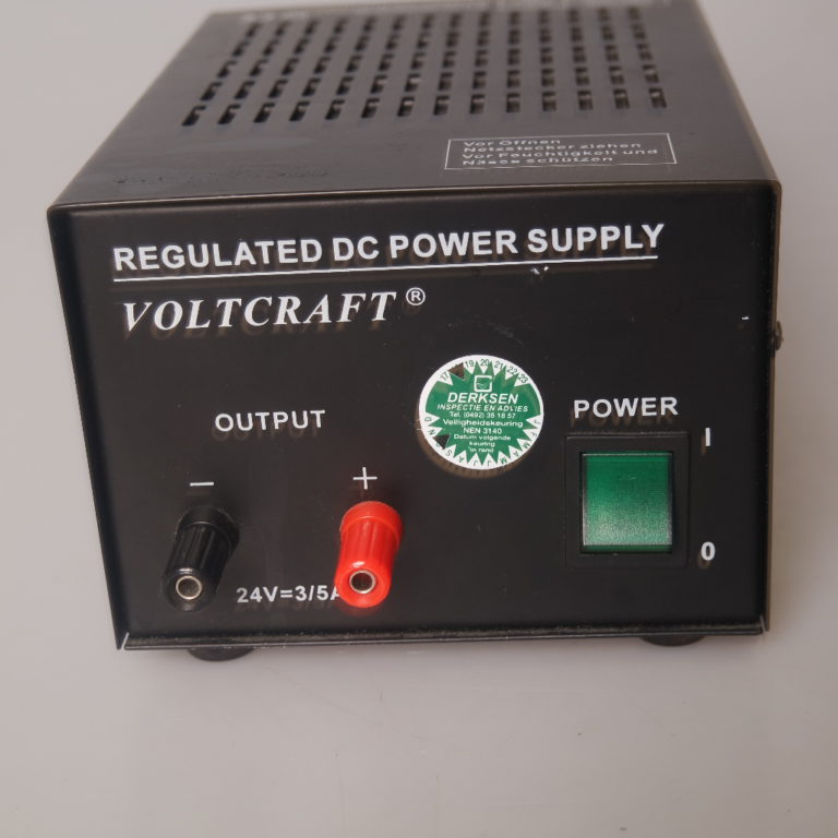 1223- Used Voltcraft regulated dc power supply - S-A-LE