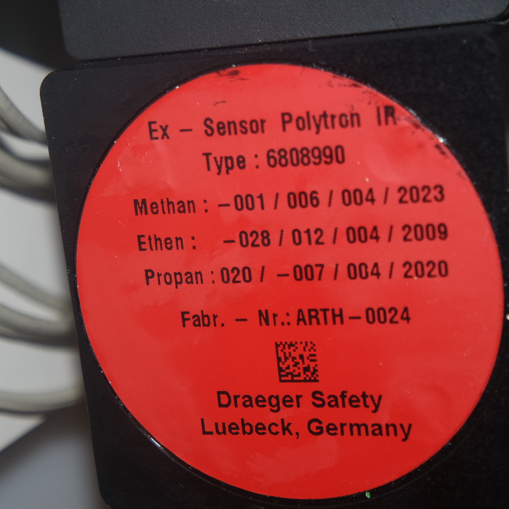 1219 - Tweedehands Dräger Polytron IR Ex gas detector - S-A-LE