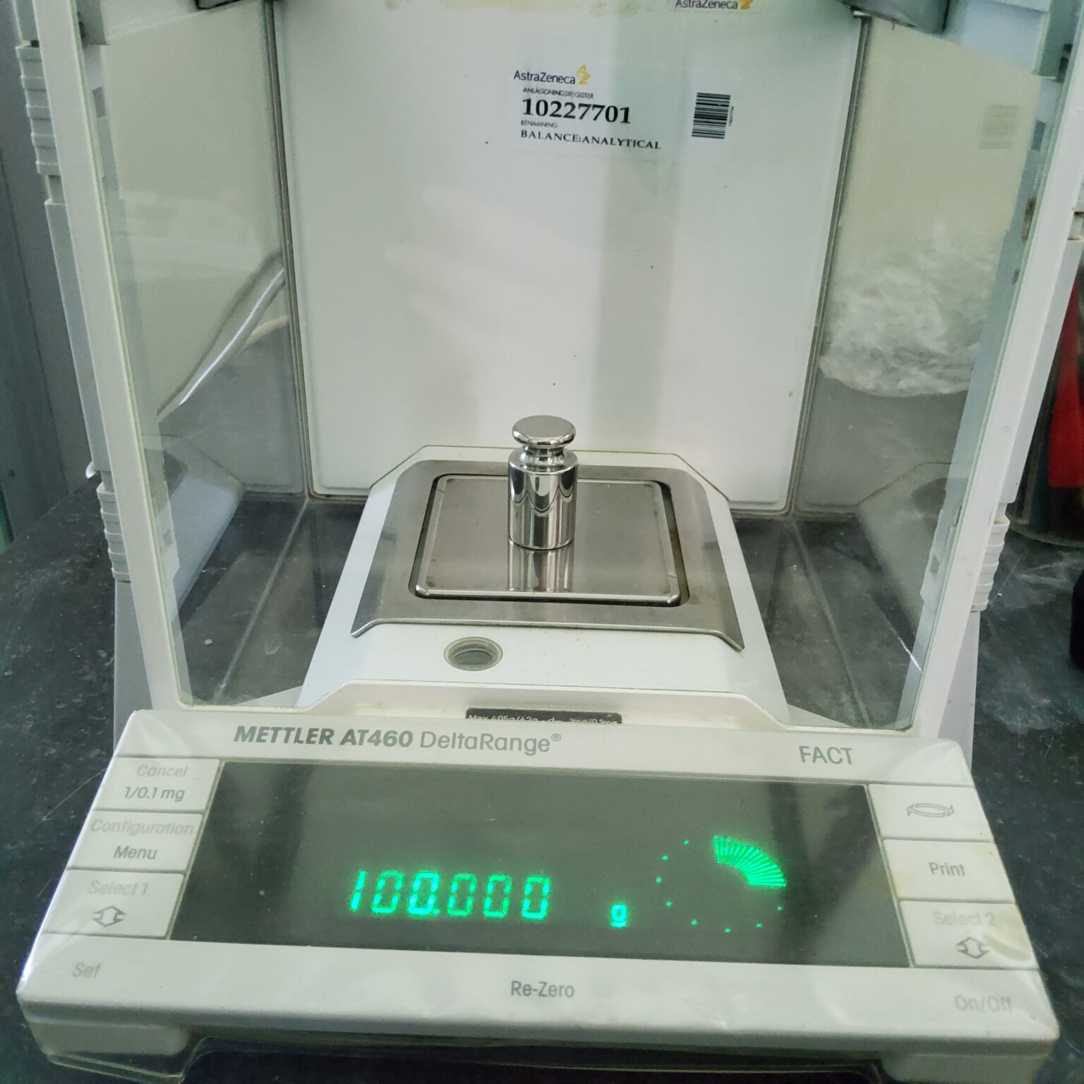 1270 - Used Mettler Toledo Calibration Weights - S-A-LE