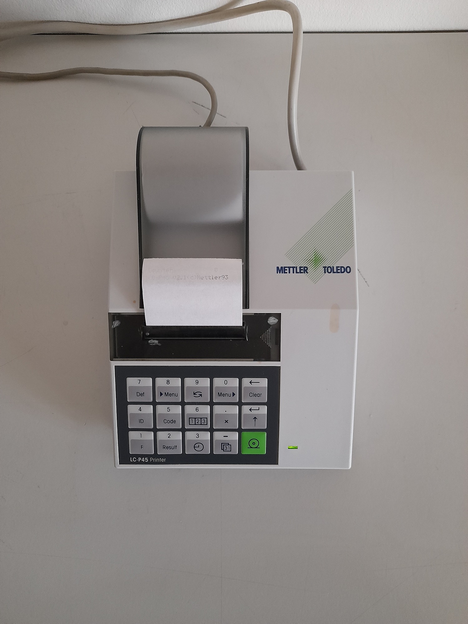 1466 - Used Mettler Toledo printer LC-P45 - S-A-LE