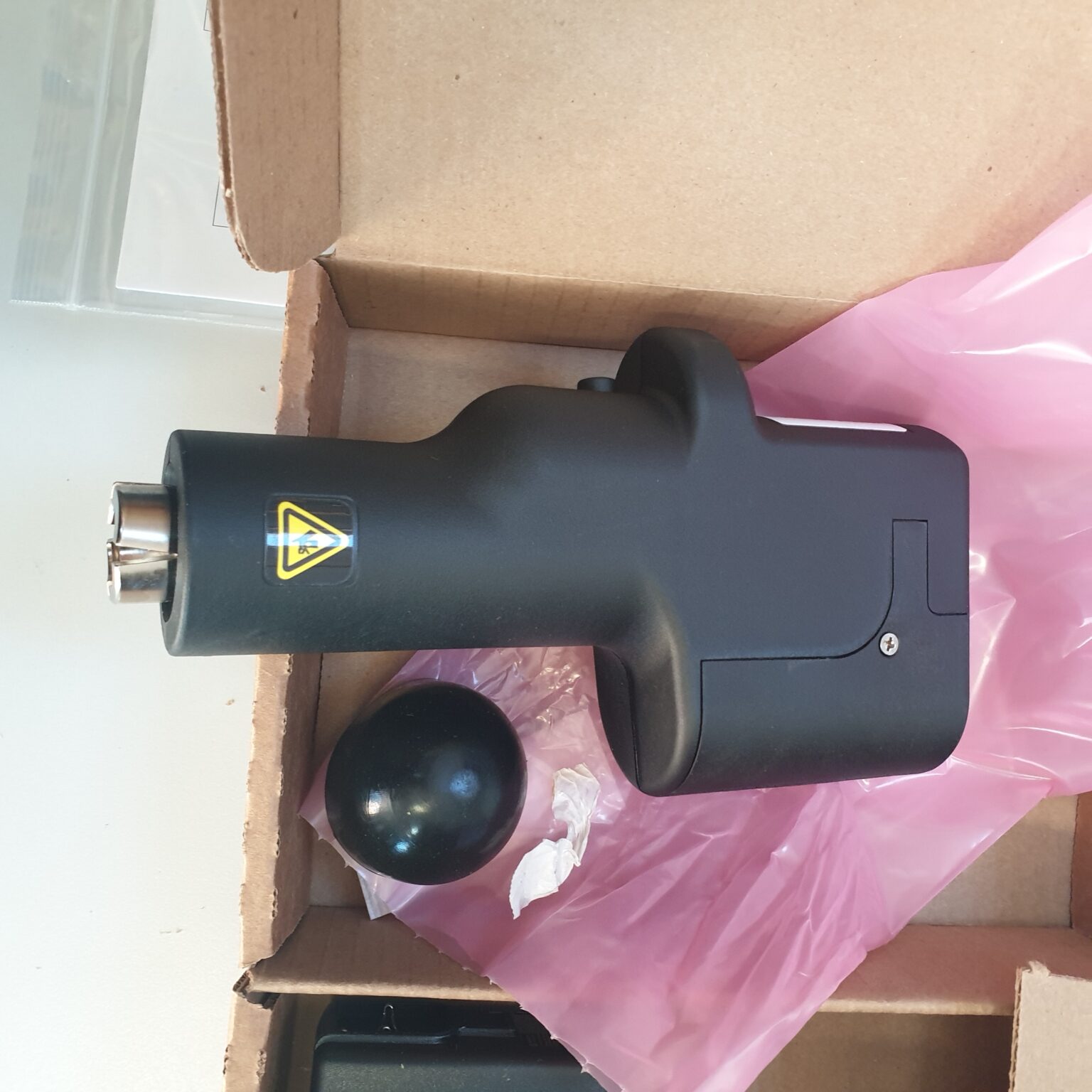 1536 - New Thermo electronic handheld vial crimper - S-A-LE