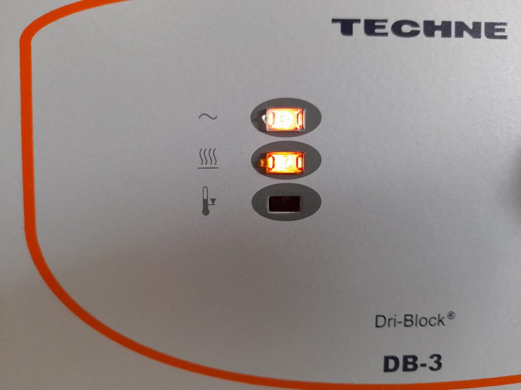 1559 - Used Techne DB-3 Dri-block - S-A-LE