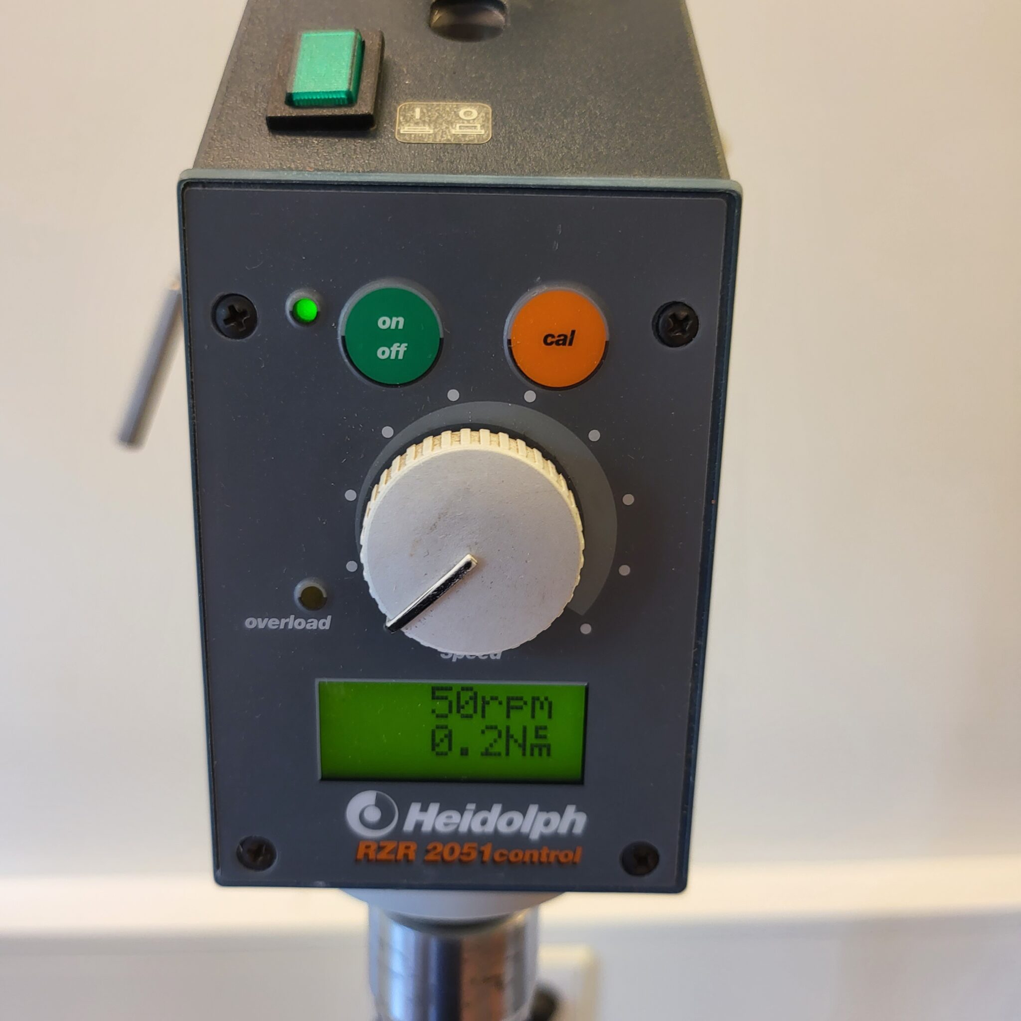 2265 - Used Heidolph RZR 2051 electronic overhead mixer - S-A-LE