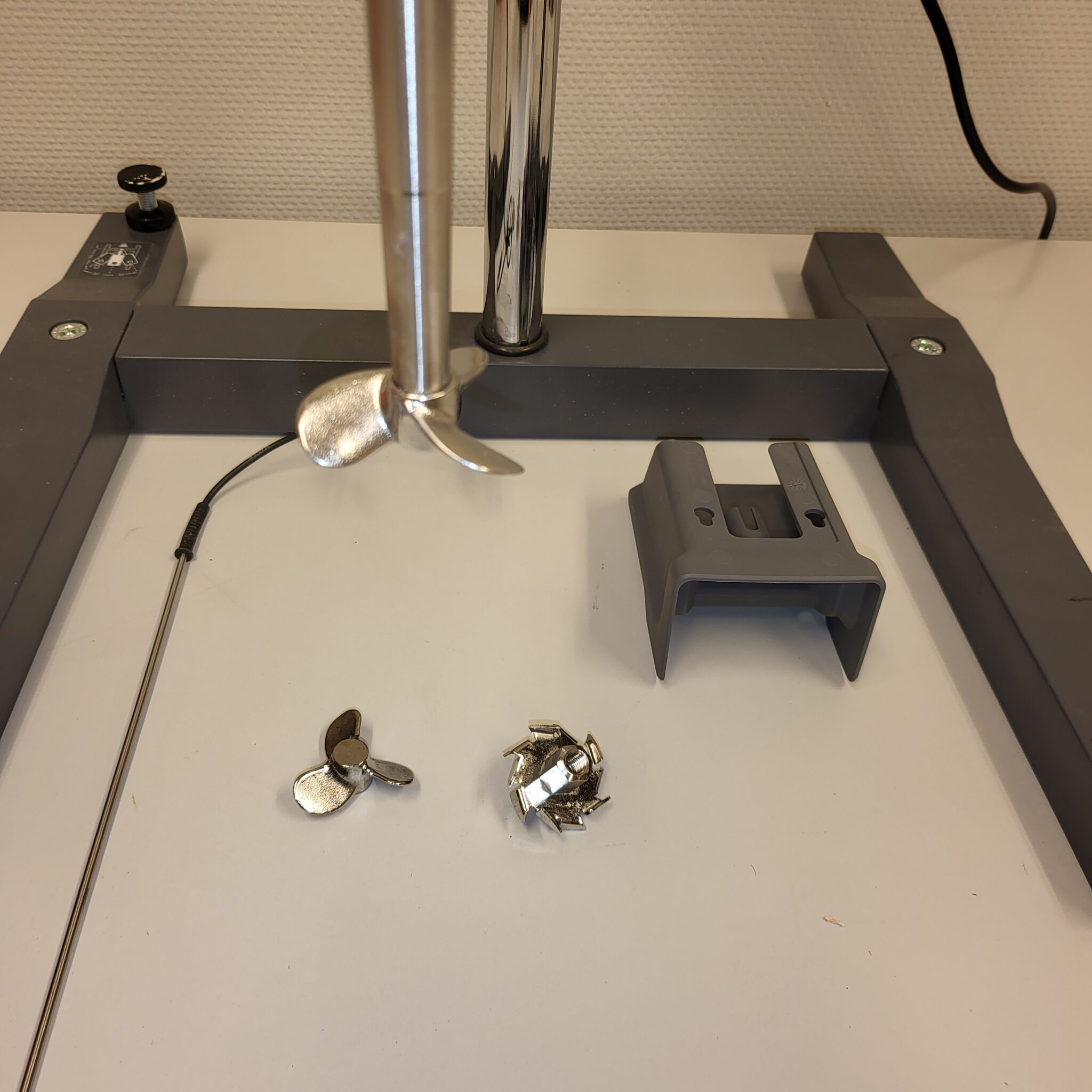 2296 - Used IKA Eurostar 20 high speed control overhead mixer - S-A-LE