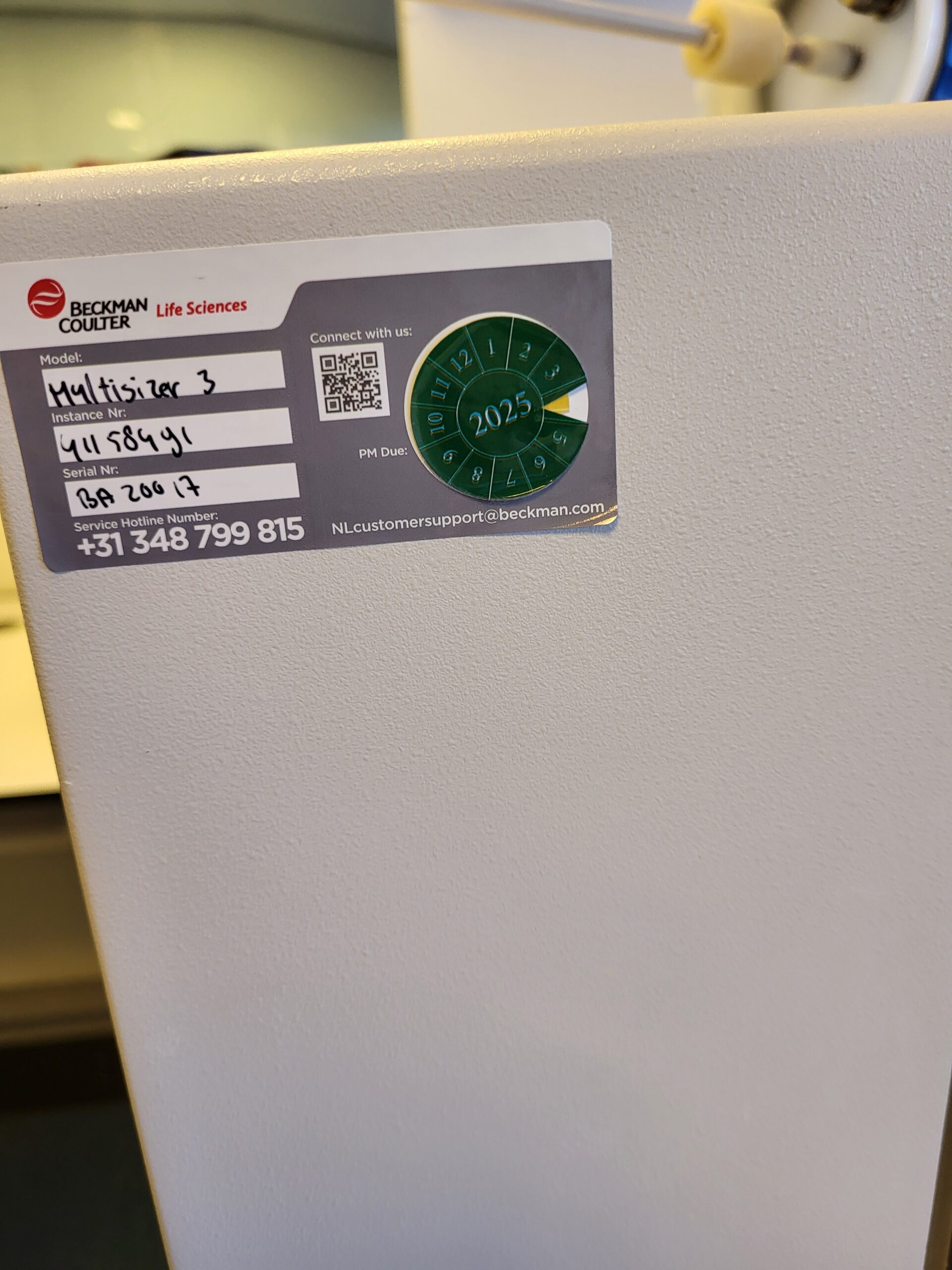 2426 - Used Beckman Coulter counter Multisizer 3 - S-A-LE