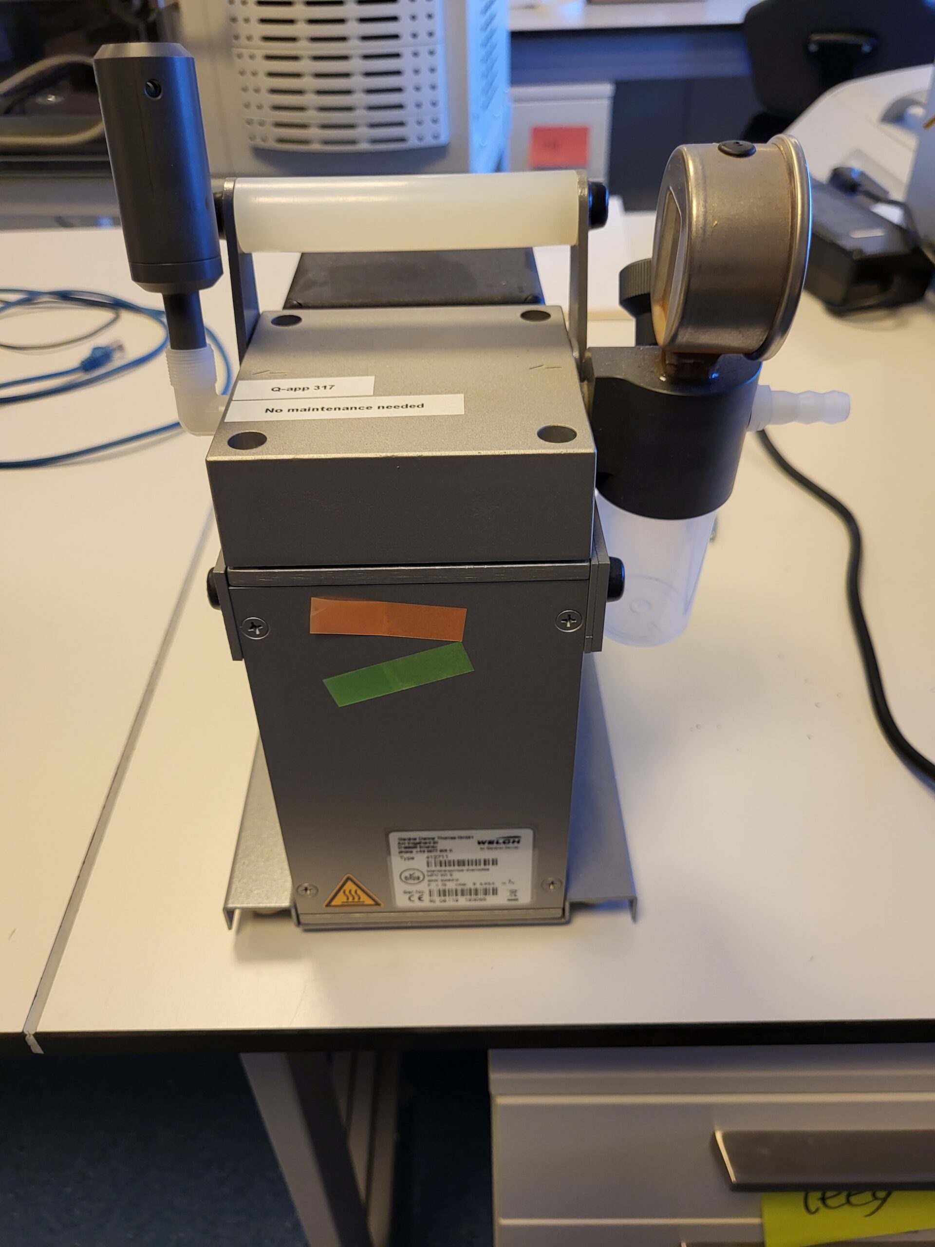 2465 - Used Welch MPC 301 E Diaphragm Vacuum Pump - S-A-LE